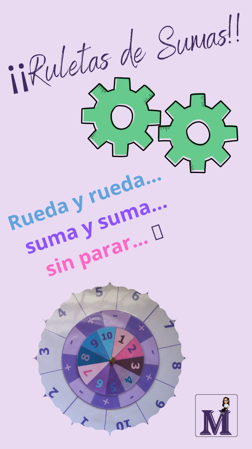 Ruletas de sumas y restas 🎯 – Maespecial